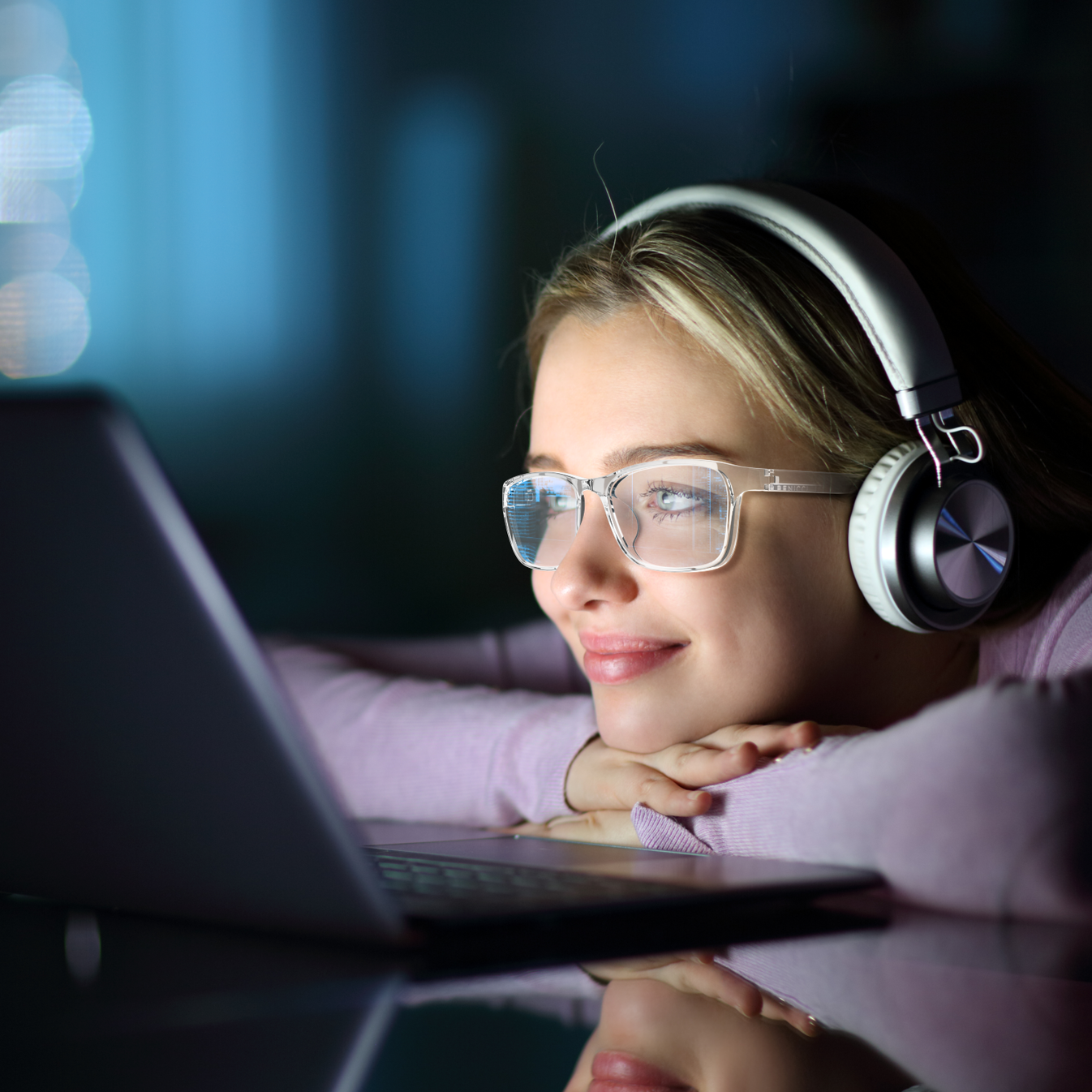 Stylish Blue Light Computer Blocking Glasses for Men and Women - Ease ...